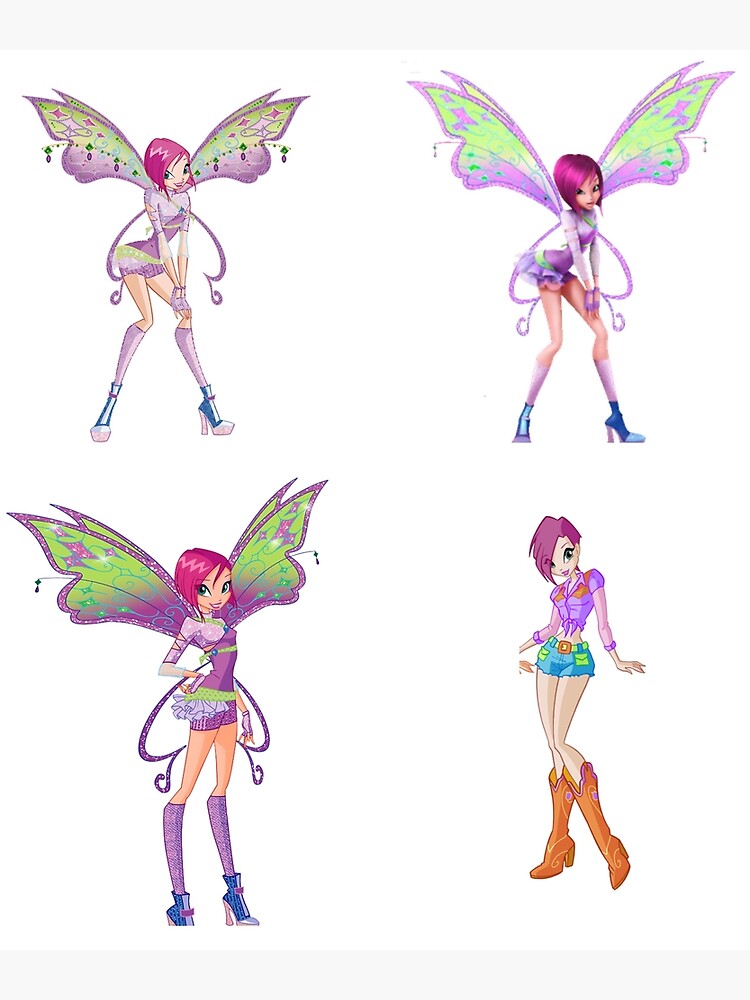 Impression photo « Tecna Winx Club Fairies Different Form Pack / Motifs ...