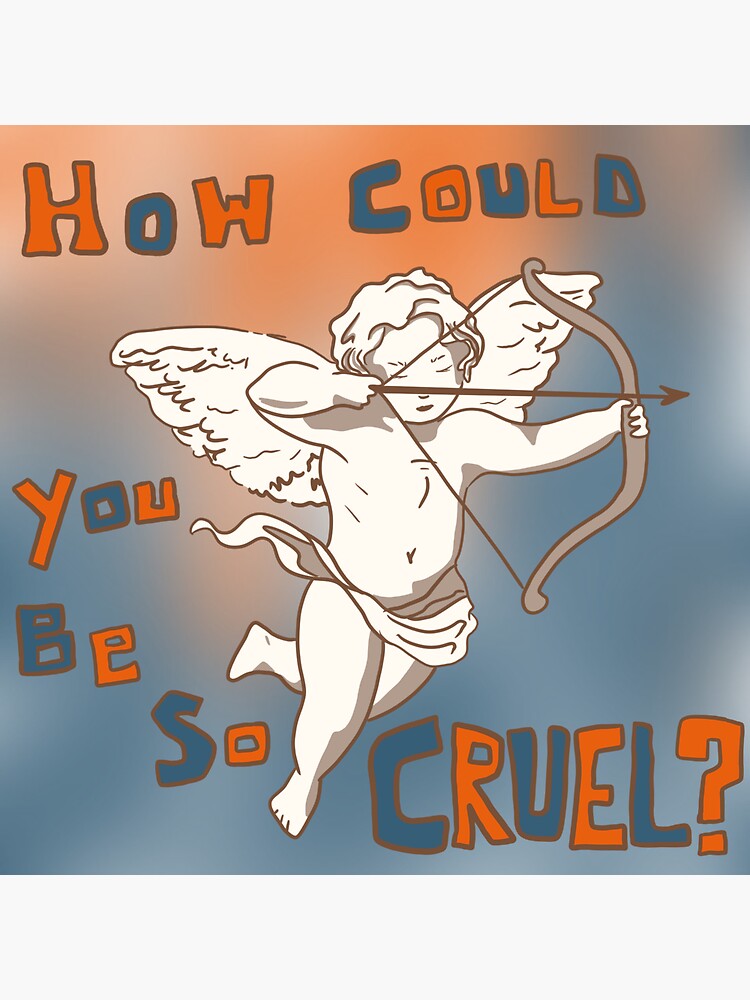 "Cupid" Sticker for Sale by Creature1- | Redbubble