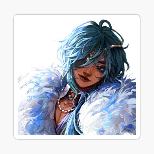 "Kaeya - Genshin Impact" Sticker for Sale by Vaizenn | Redbubble
