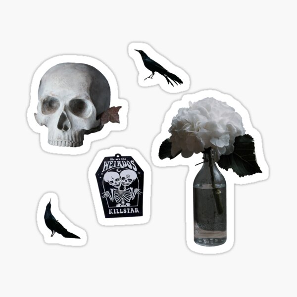 "gothic aesthetic pack" Sticker for Sale by 4-30-am | Redbubble