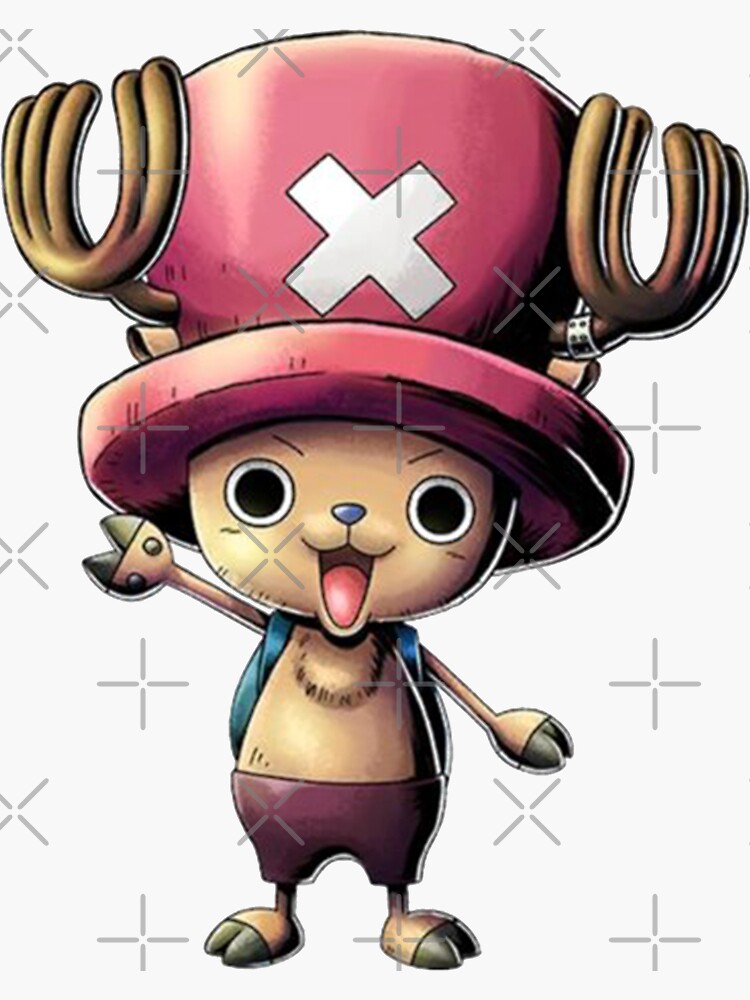 " tony tony chopper one piece" Sticker for Sale by MoEl-Art | Redbubble