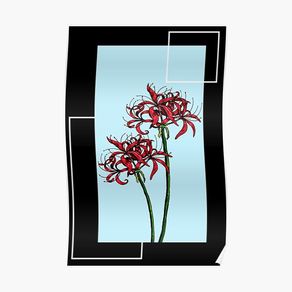 "Lycoris Recoil | Lycoris Flower" Poster for Sale by LuciPer | Redbubble