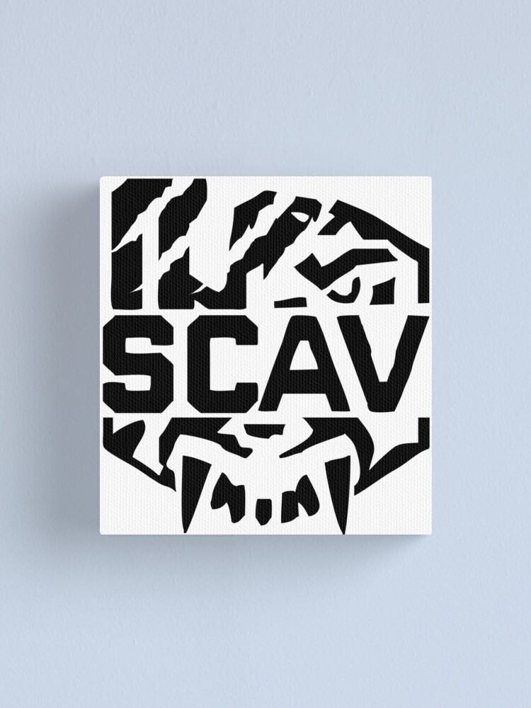 "Escape From Tarkov (inspired) - SCAV Logo" Canvas Print for Sale by ...