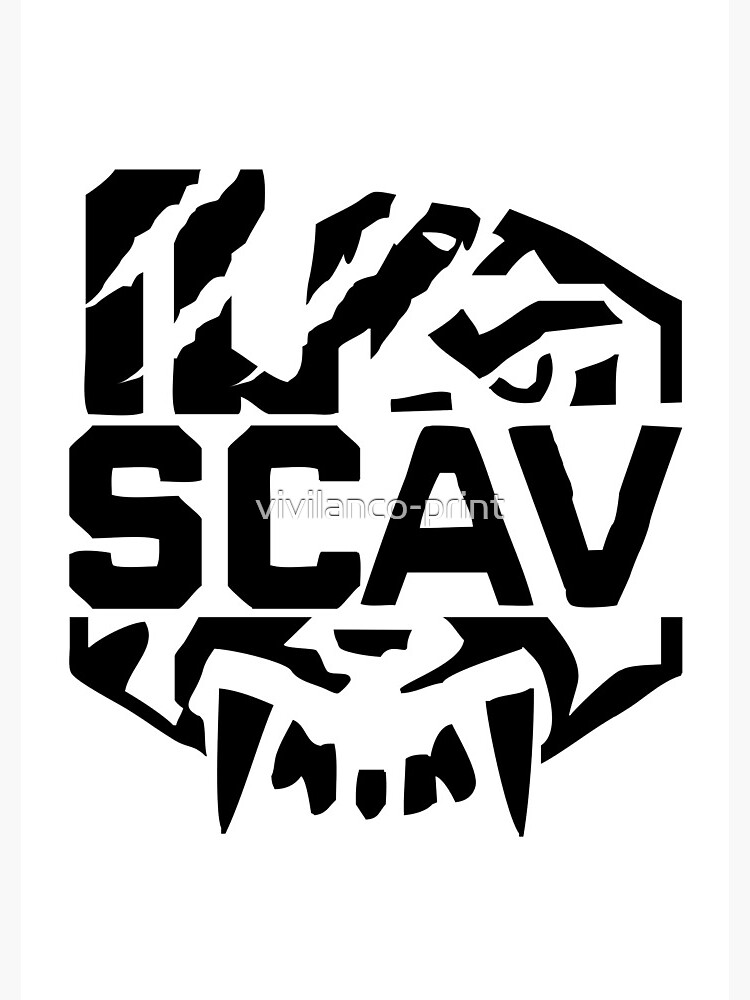 "Escape From Tarkov (inspired) - SCAV Logo" Spiral Notebook for Sale by ...