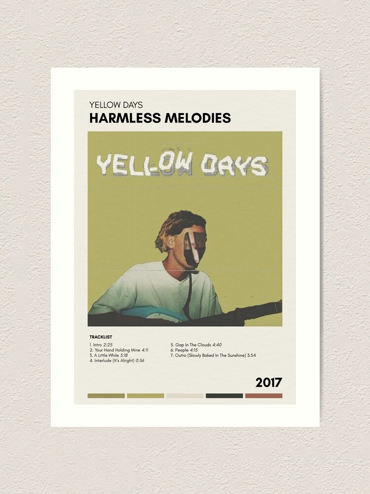"HARMLESS MELODIES aesthetic album art" Art Print for Sale by nogginart ...