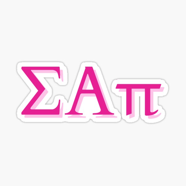 "Sigma Alpha Pi NSLS" Sticker for Sale by ghilardimghil | Redbubble