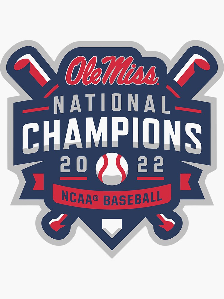 "ole miss national championship" Sticker for Sale by sugre | Redbubble