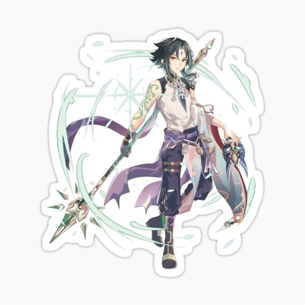 "Xiao genshin impact " Sticker for Sale by danifauzi | Redbubble