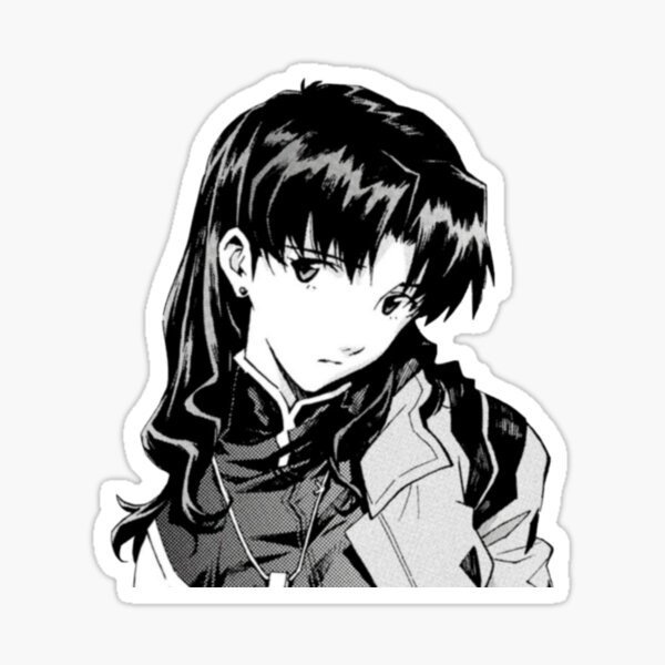 "Misato katsuragi- neon genesis Evangelion" Sticker for Sale by ...
