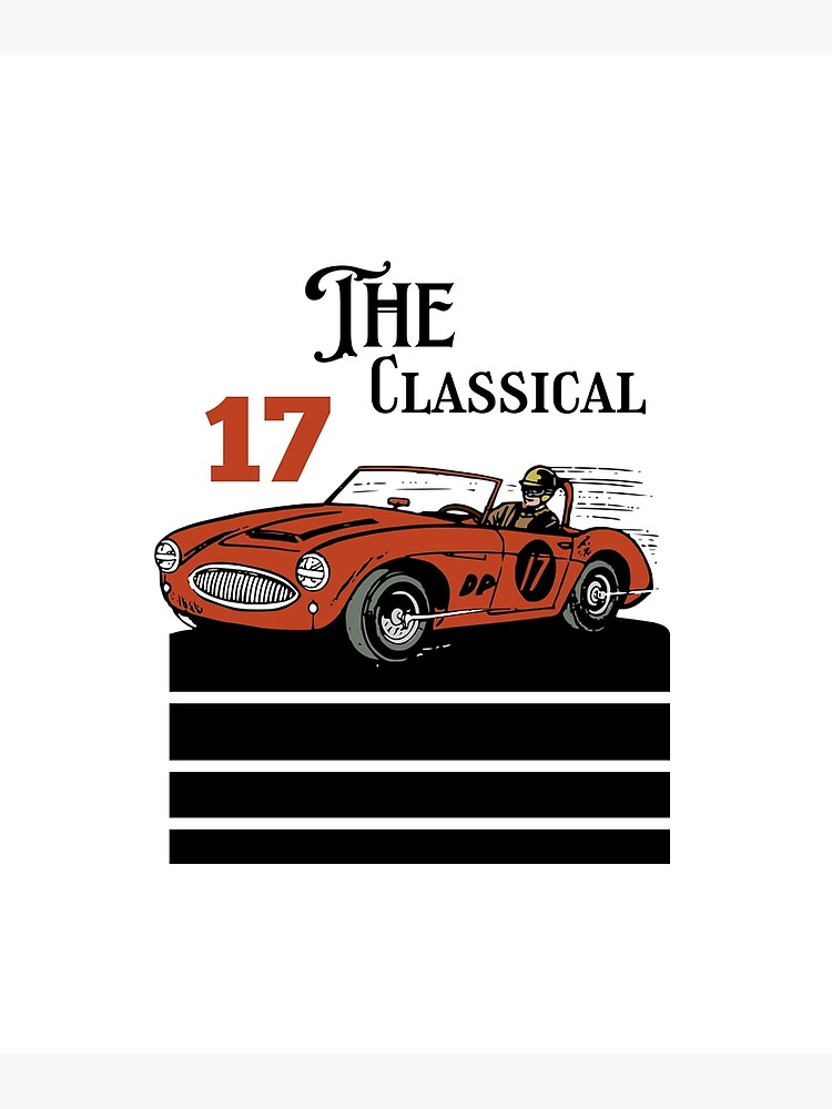" Race Car number 17" Poster for Sale by RiVeTILL | Redbubble