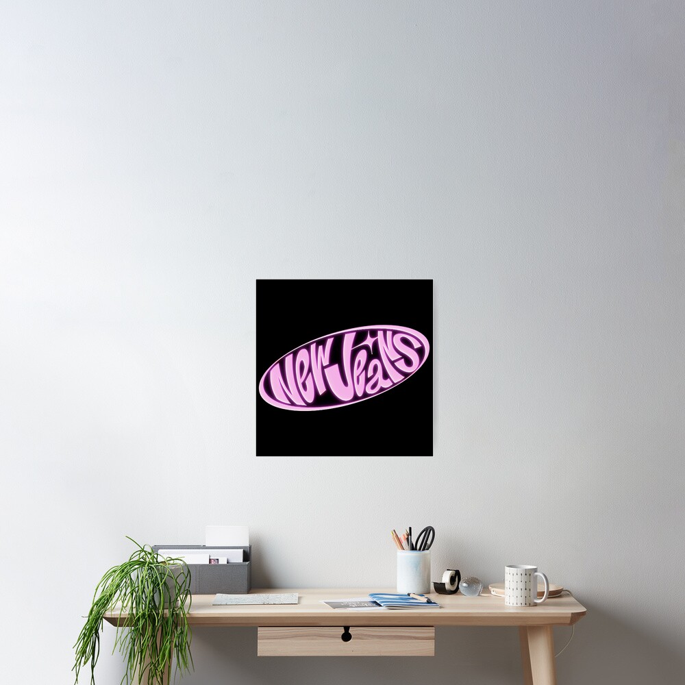 "NewJeans Logo Y2K Aesthetic" Poster for Sale by xenocene | Redbubble