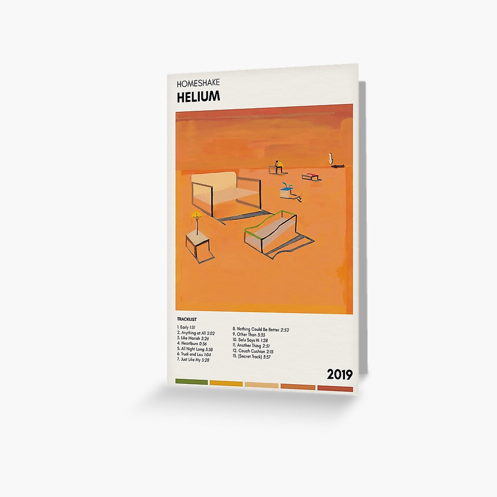 "HELIUM aesthetic album art" Greeting Card for Sale by nogginart ...