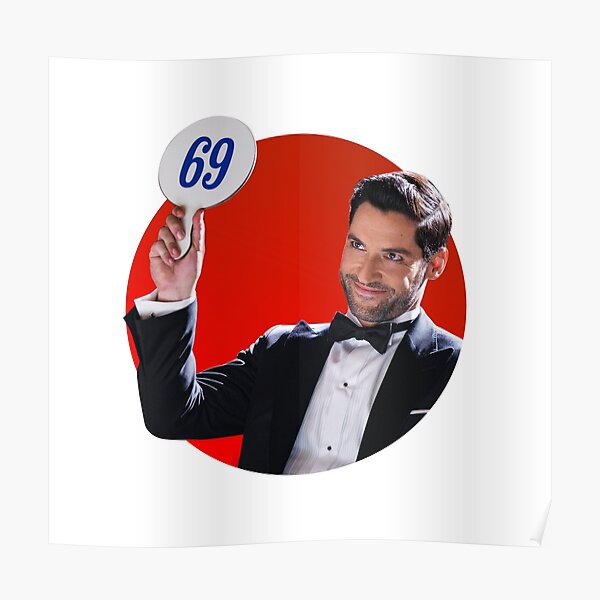 "Lucifer | 69" Poster for Sale by clamentine | Redbubble