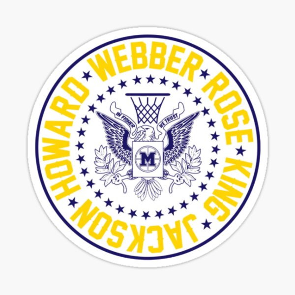 "Fab Five" Sticker for Sale by Nolan-Stark | Redbubble