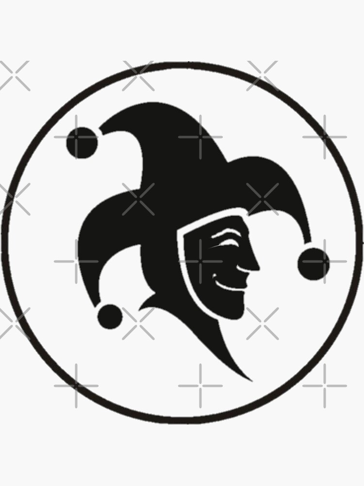 "Jocker " Sticker by Lazarakos | Redbubble