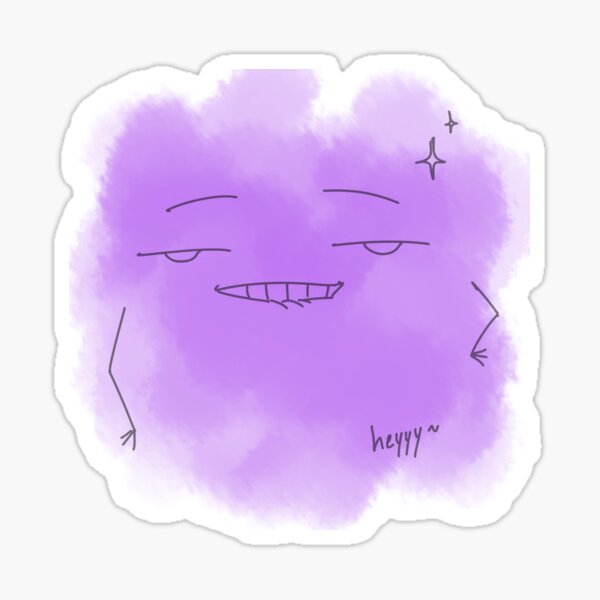 "Heyyy~" Sticker for Sale by TheSweetPotatoe | Redbubble