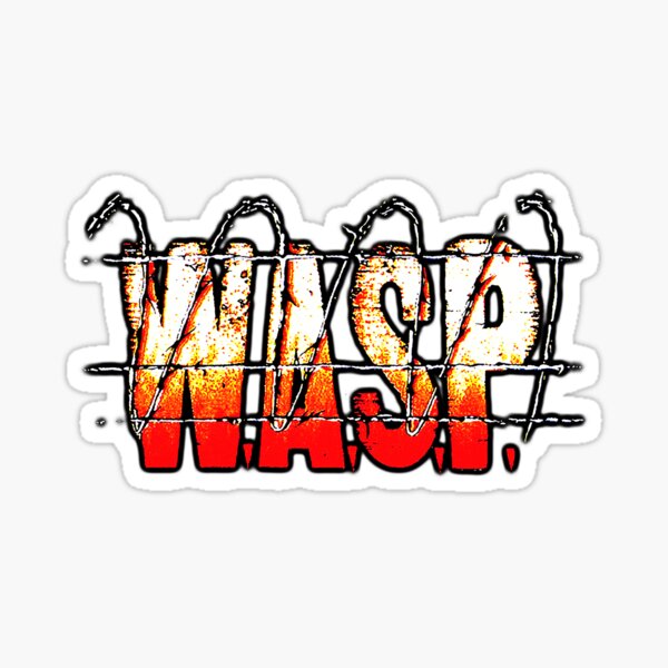 "Bestseller-Design von w.a.s.p. Band" Sticker von lbrockest3v | Redbubble