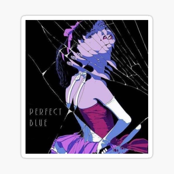 "Perfect Blue Poster" Sticker for Sale by HXNNN | Redbubble
