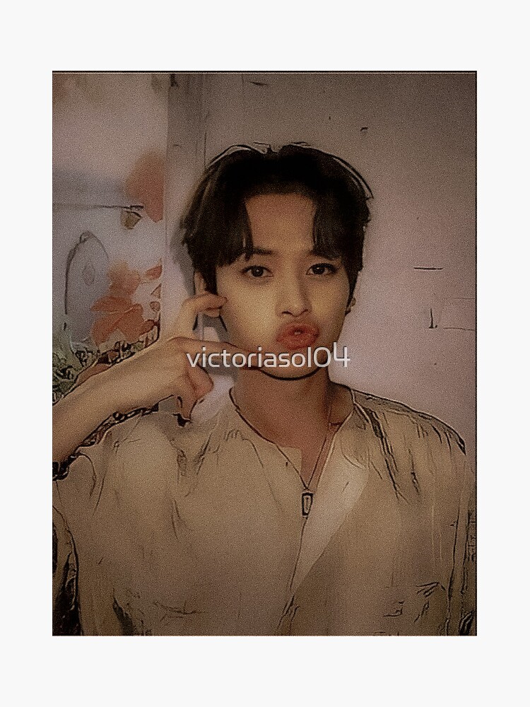 "Lee know noot noot cute pout kiss" Sticker for Sale by victoriasol04 ...