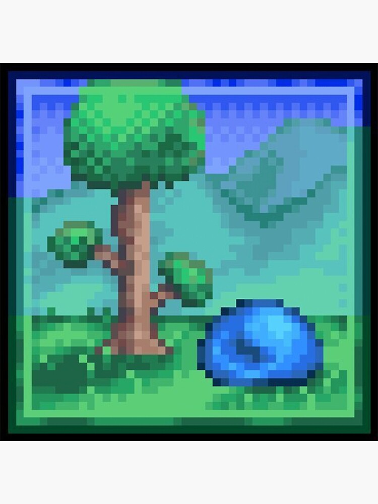 "Terraria Game Pixel" Poster for Sale by CheckeredShoes6 | Redbubble