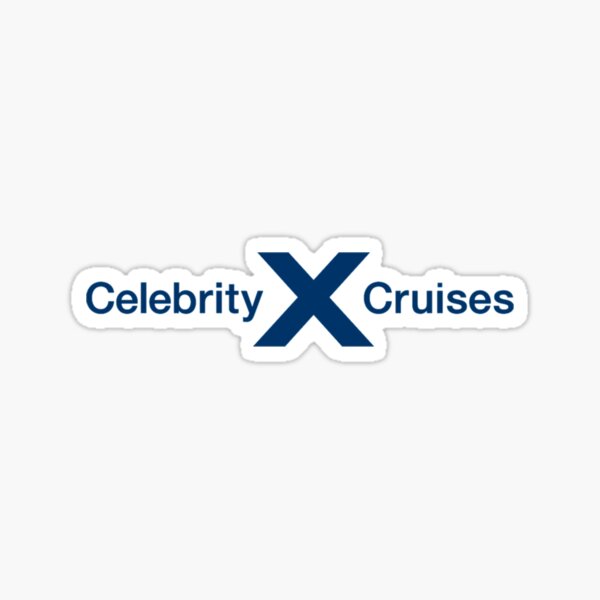 "Celebrity Cruises" Sticker for Sale by AnjanaBaria | Redbubble