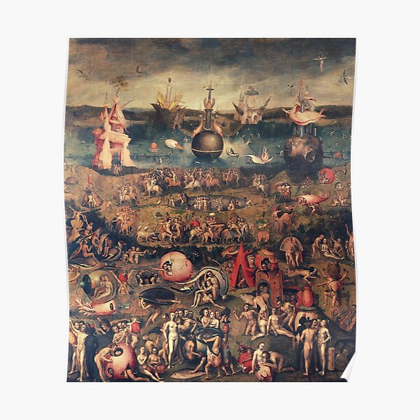 "The big eyes classic artwork of hieronymus bosch " Poster for Sale by ...