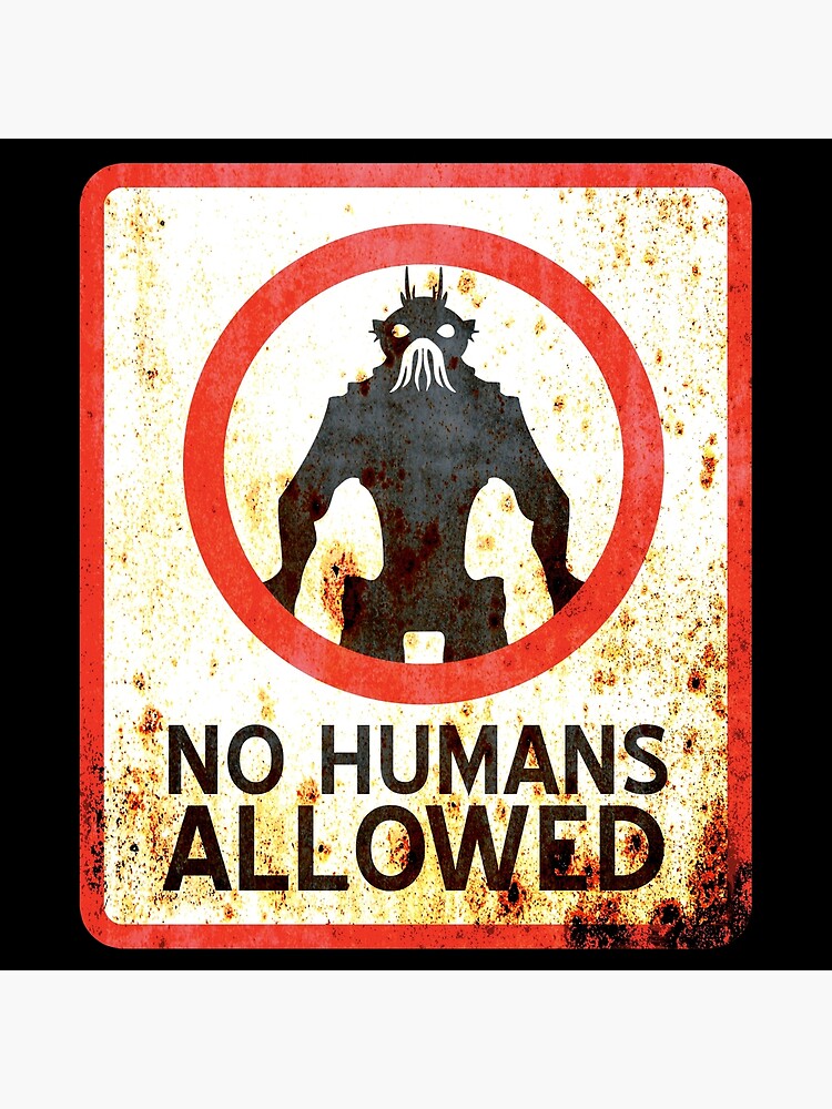 " No Humans Allowed : Inspired by District 9" Poster by WonkyRobot ...