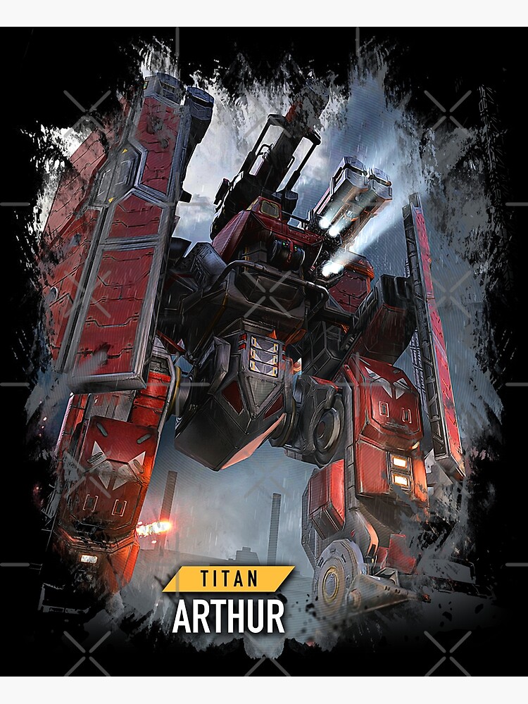 "Titan Arthur at War Zone" Poster for Sale by HexOne | Redbubble