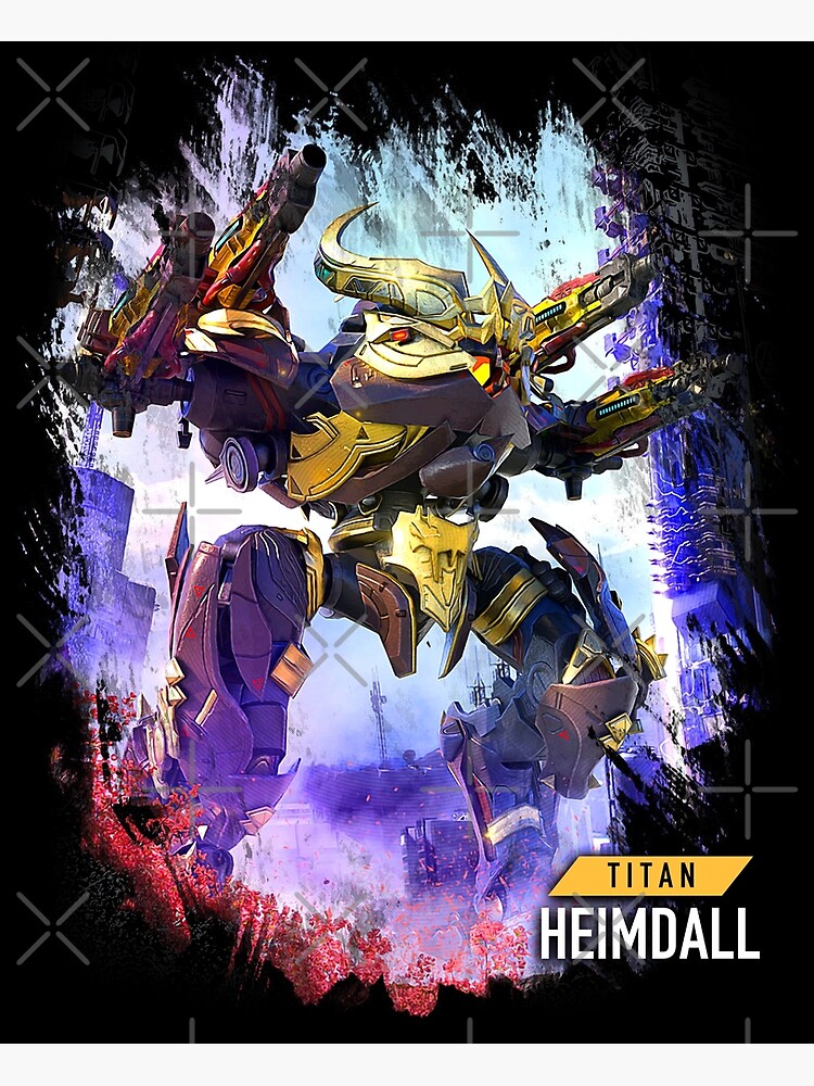 "Titan Heimdall at War Zone" Poster for Sale by HexOne | Redbubble