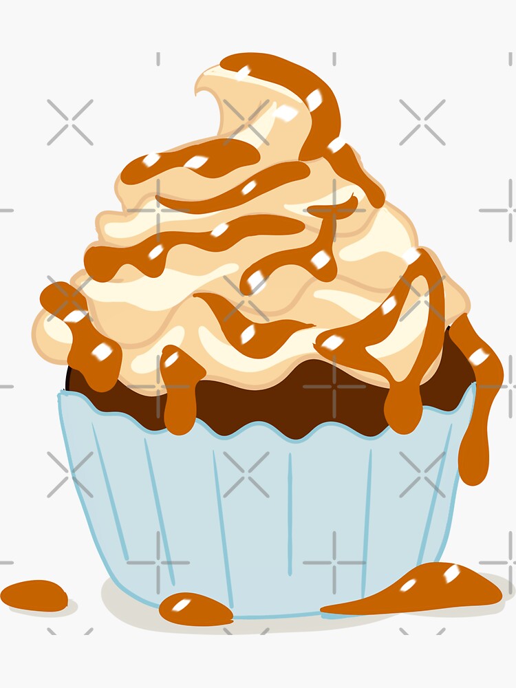 "Salted Caramel" Sticker for Sale by keltaria | Redbubble