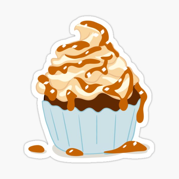 "Salted Caramel" Sticker for Sale by keltaria | Redbubble