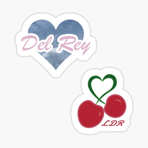 "LDR - Del Rey Cherry Pack" Sticker for Sale by thisiserinxo | Redbubble