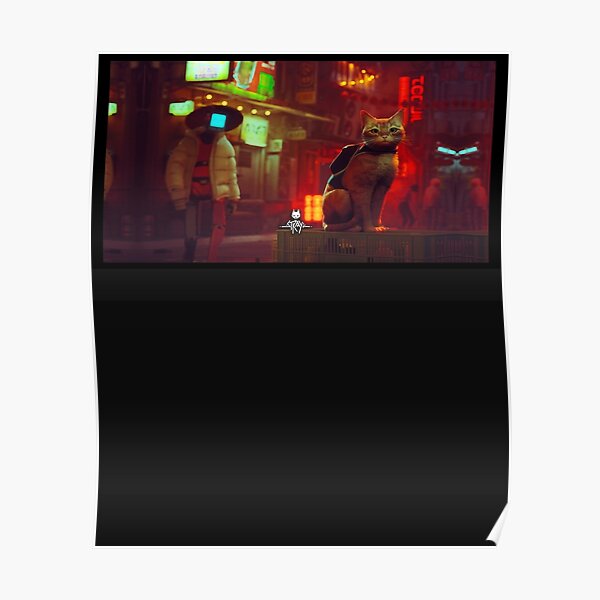 "stray game lala bad little" Poster for Sale by Scarlettreid | Redbubble