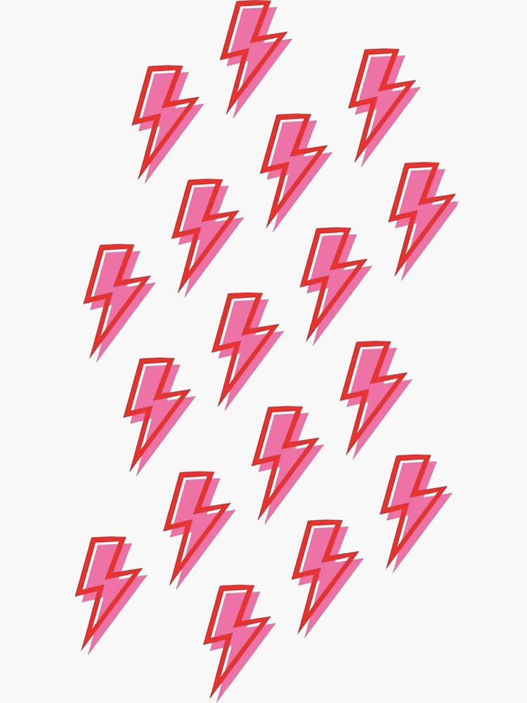 "Pink Exclamation Mark Preppy VSCO Aesthetic Sticker Pack" Sticker for ...