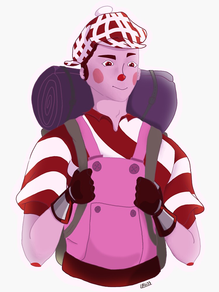 "Dimension 20 "A Crown of Candy" - Liam Wilhelmina Sticker" Sticker for ...