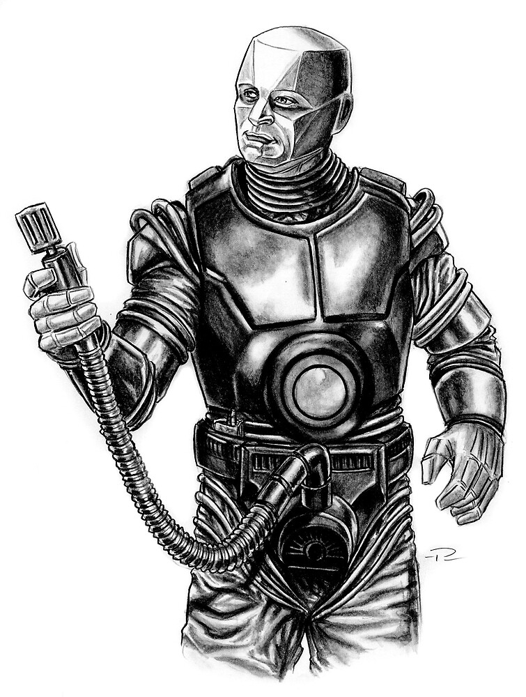 "Kryten from Red Dwarf" by EmilyGadd96 | Redbubble