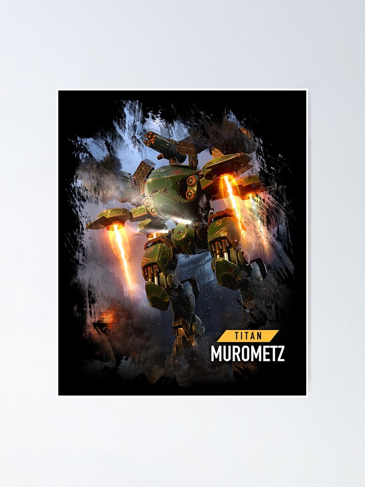 "Titan Murometz at War Zone" Poster for Sale by HexOne | Redbubble
