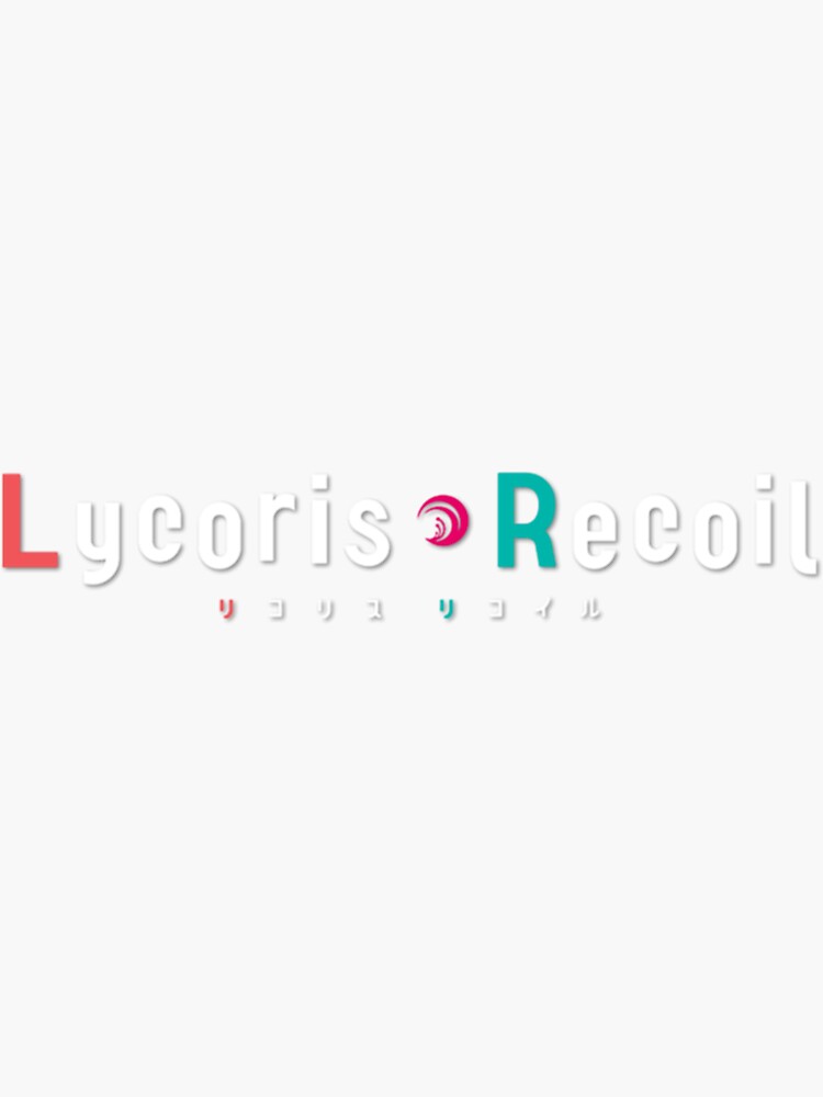"Lycoris recoil " Sticker for Sale by ElfredaStewart | Redbubble