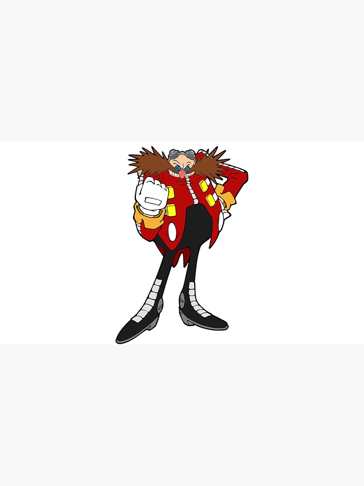 "Sonic The Hedgehog dr eggman Sticker Design funny Sonic The Hedgehog ...