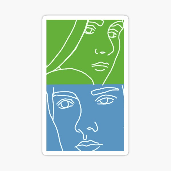 "Normal people cover art" Sticker for Sale by hannatwirls | Redbubble