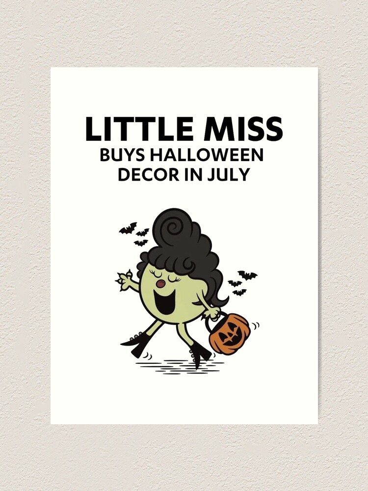 "Little Miss Meme" Art Print for Sale by Dark-Meme | Redbubble