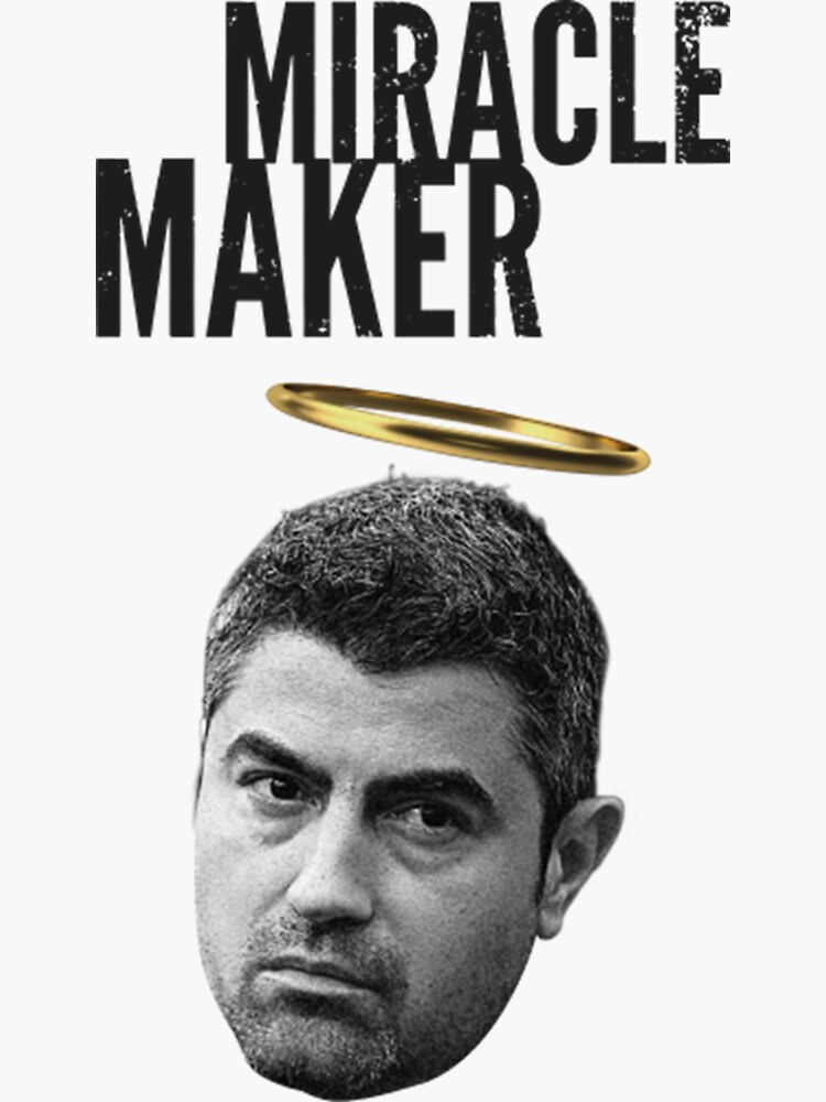 "Miracle maker " Sticker for Sale by FaisMao | Redbubble
