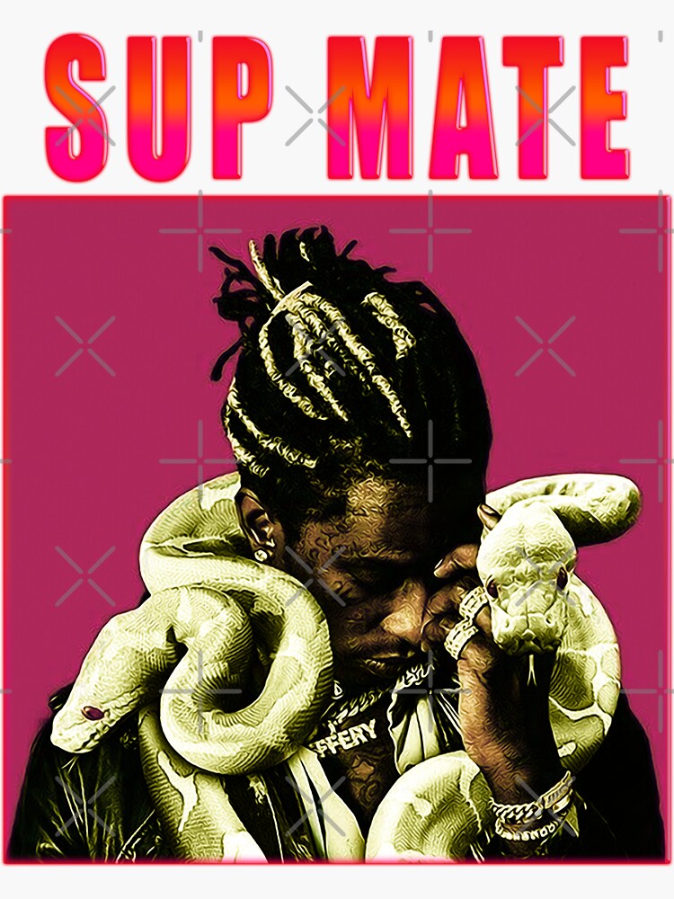 "Sup Mate" Sticker for Sale by Kayinora | Redbubble