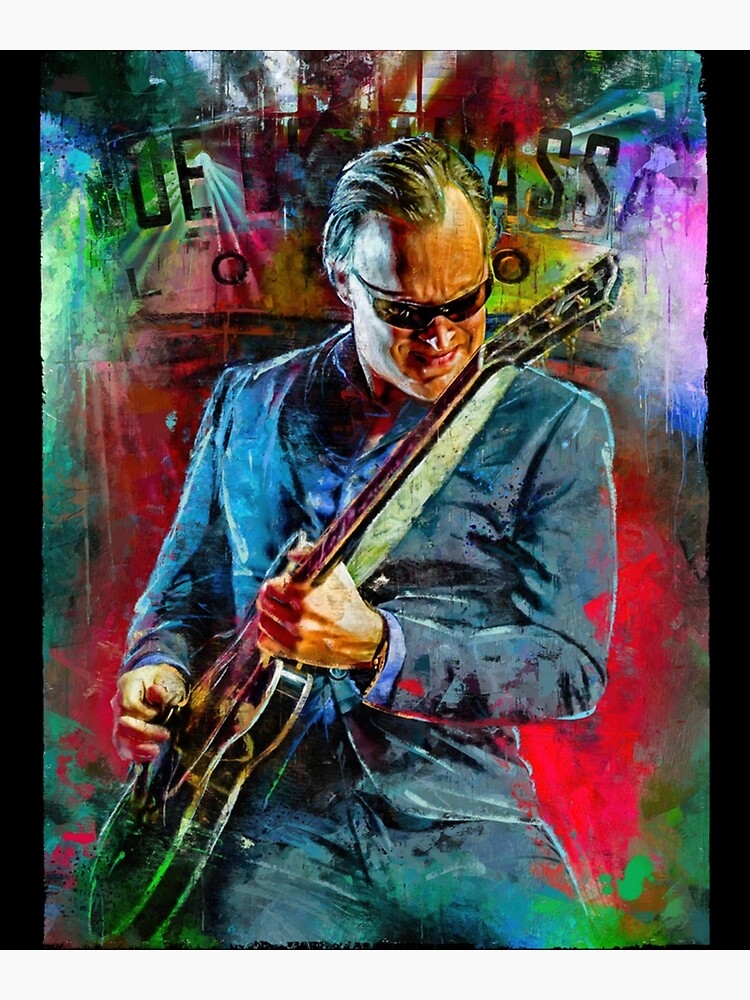 "Joe Bonamassa Art " Poster for Sale by GrungyGarbshop | Redbubble