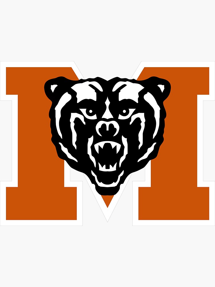 "Mercer Bears logo " Sticker for Sale by Erniasaka | Redbubble