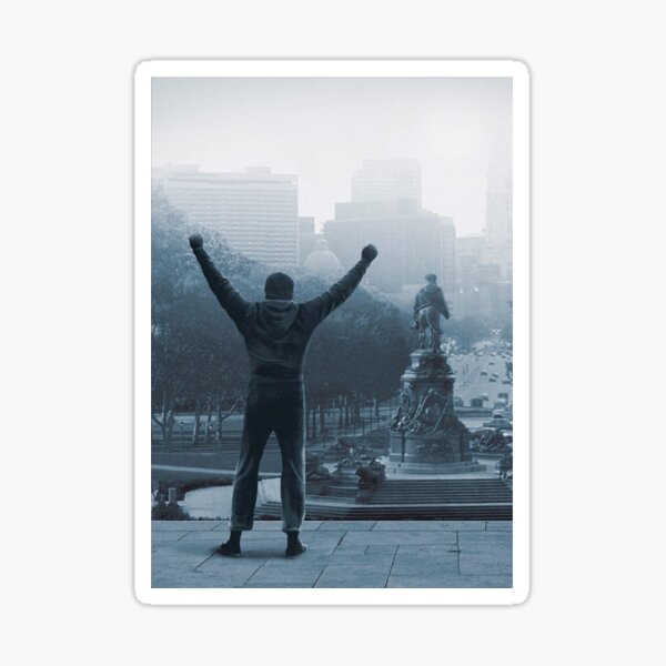 "Rocky Movie Poster" Sticker for Sale by MaryParrys | Redbubble
