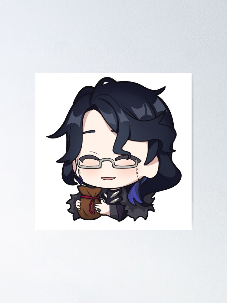 Póster «Pantalone Regrator - Genshin Impact Fatui Harbinger Cute Kawaii ...