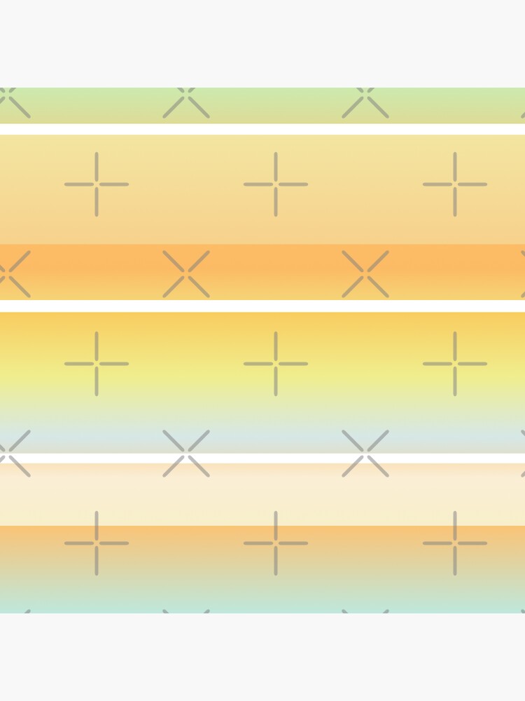 "Light academia striped | light academia color palette" Sticker for ...