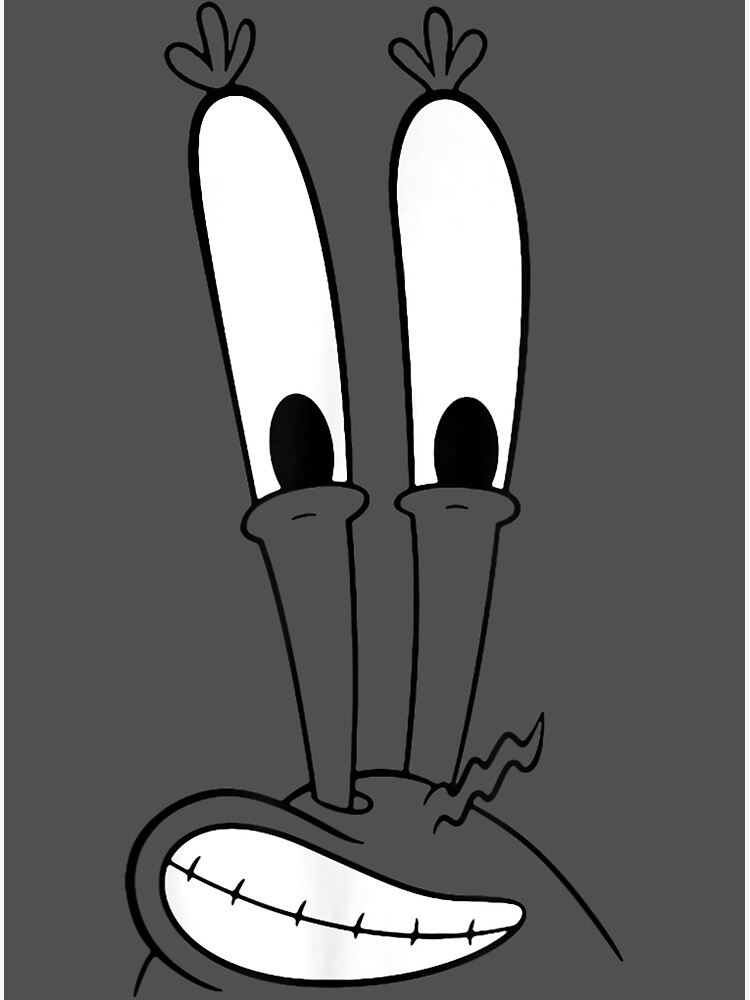 "SpongeBob SquarePants Mr. Krabs Smiling Big Face" Art Print for Sale ...