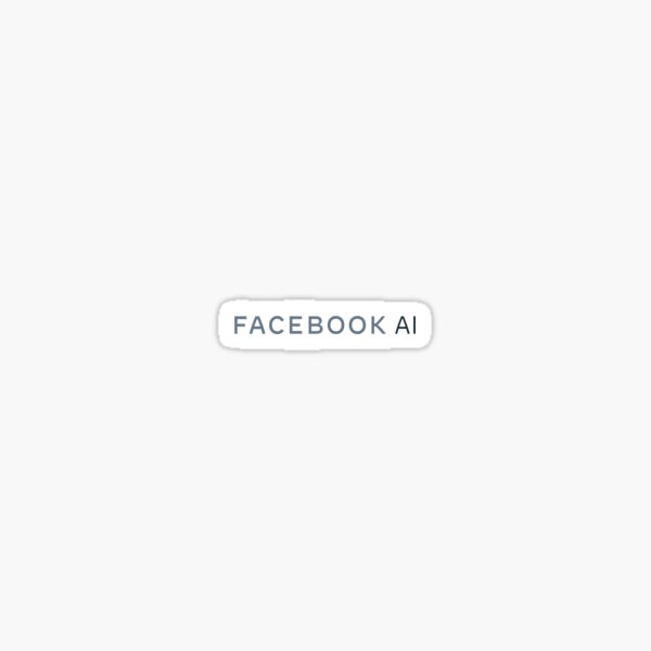 "Facebook AI Artificial Intelligence by Facebook " Sticker for Sale by ...